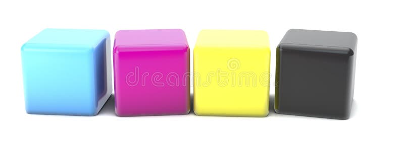 CMYK Colours Palette For Abstract Background Stock Vector ...