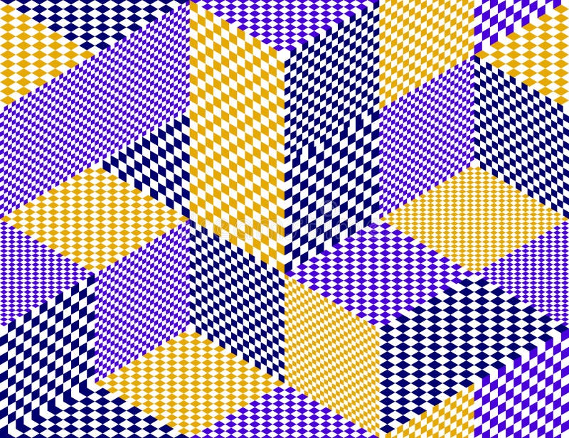 Cubes Checker Pattern Stock Illustrations – 109 Cubes Checker Pattern ...