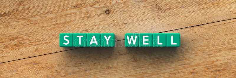Stay Well, Positive Words on Colourful Background, Positive Phrase ...