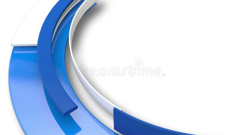 3D Curves Rotating Animation Stock Video - Video of threedimensional ...