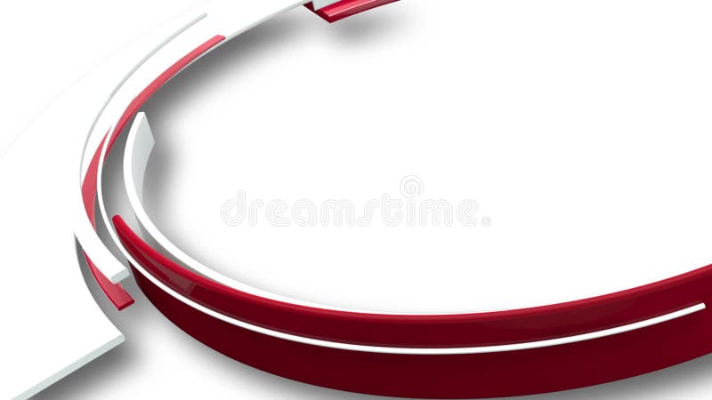 3D Curves Rotating Animation Stock Video - Video of loopable, design ...