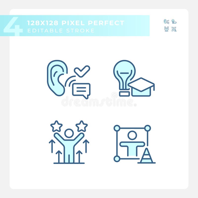 Soft Skills Icons Set Stock Illustrations – 283 Soft Skills Icons Set ...