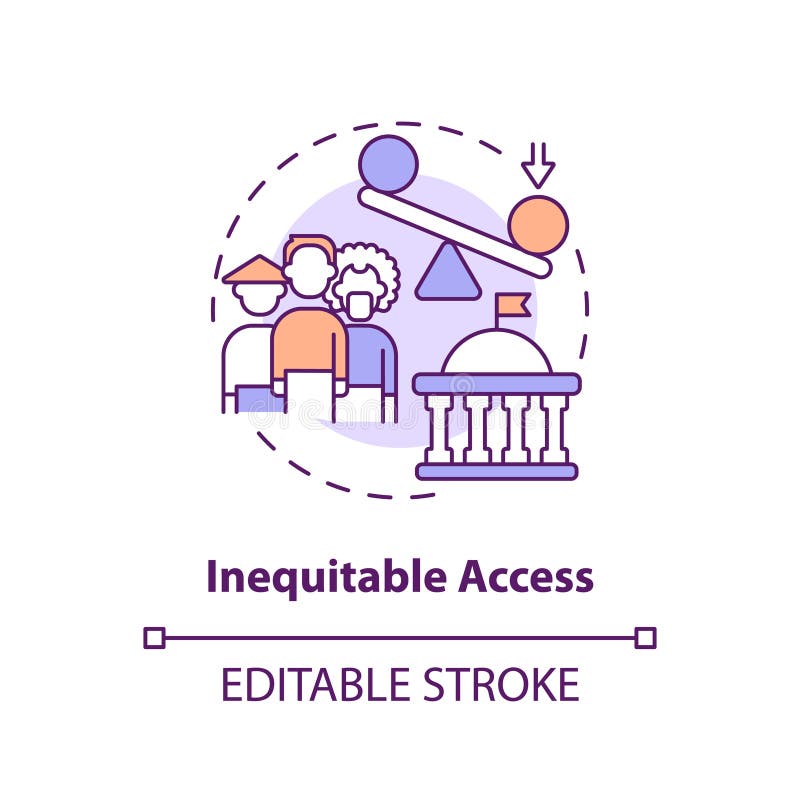 Inequitable Access Stock Illustrations – 3 Inequitable Access Stock ...