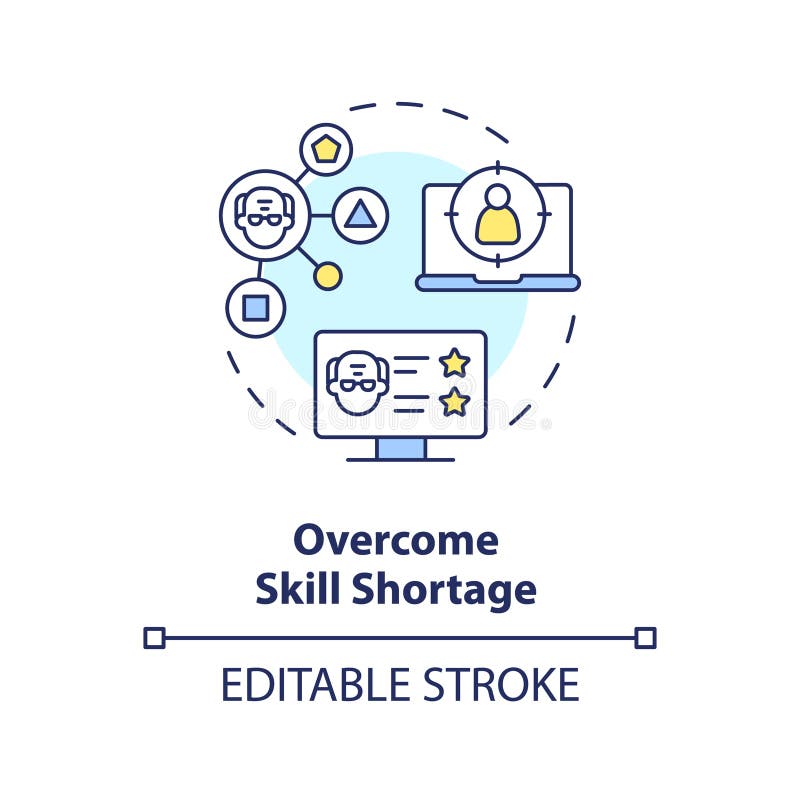 Employee Shortage Icon Stock Illustrations – 60 Employee Shortage Icon ...