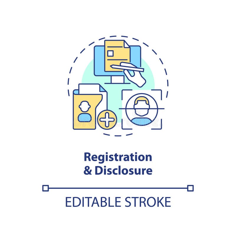 Disclosure Icon Stock Illustrations – 1,200 Disclosure Icon Stock ...