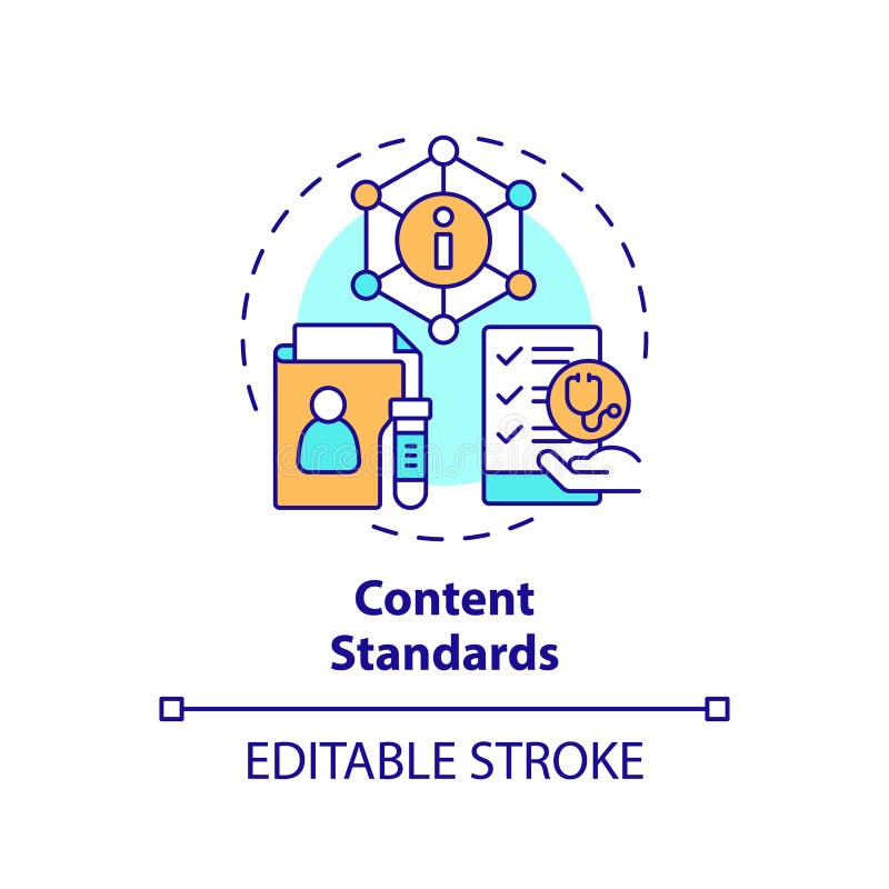 Multicolor Icon Content Standards Stock Illustrations – 3 Multicolor ...