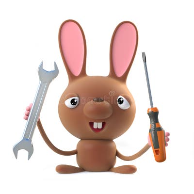 Bunny Mechanic Stock Illustrations – 49 Bunny Mechanic Stock ...