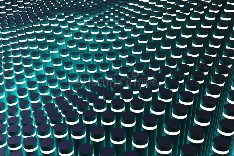 3D cylinder background stock illustration. Illustration of grid - 177454848