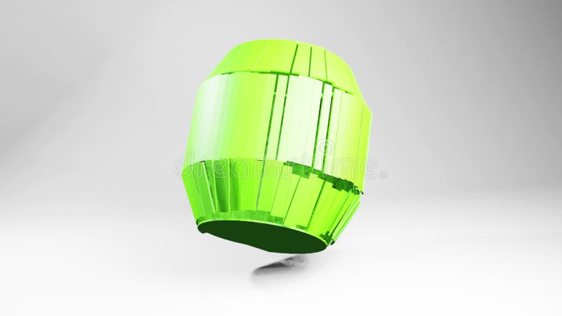 3d Cylinder Render Animation Concept Stock Footage - Video of geometric ...