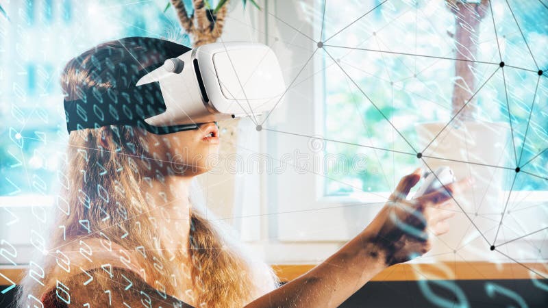 Video Game Testing, Digital Data Science Stock Image - Image of ...