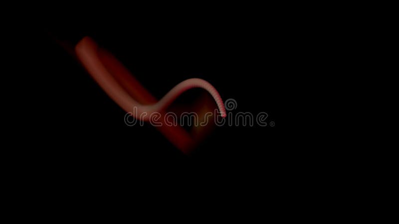 3D Dack Background with Color Smoke Stock Illustration - Illustration ...