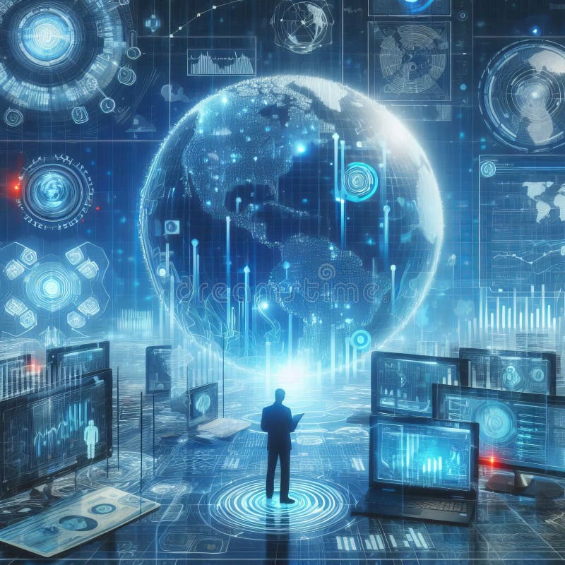 153 25. 3D Data Visualization_ Representing Complex Da Stock Photo ...