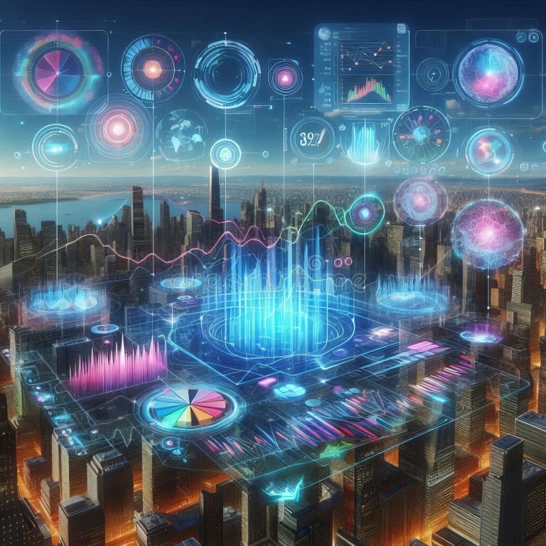 161 25. 3D Data Visualization_ Representing Complex Da Stock Image ...