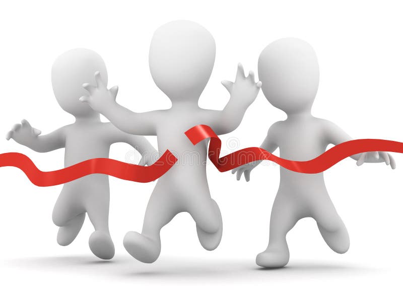 3d de winnaar! stock illustratie. Illustration of kerel - 39350526