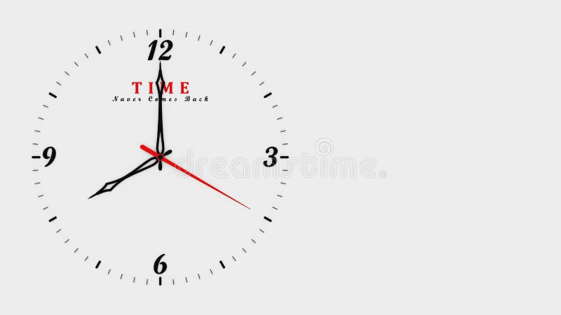 3D Wall Clock Background, Timetable Schedule, 3D Illustration, 3D ...
