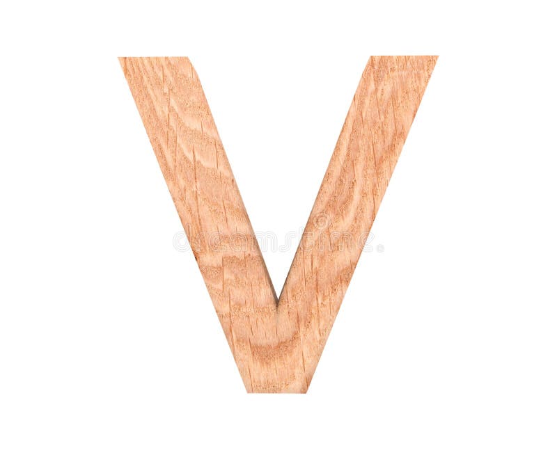 Wood Letter V Stock Illustrations – 366 Wood Letter V Stock ...