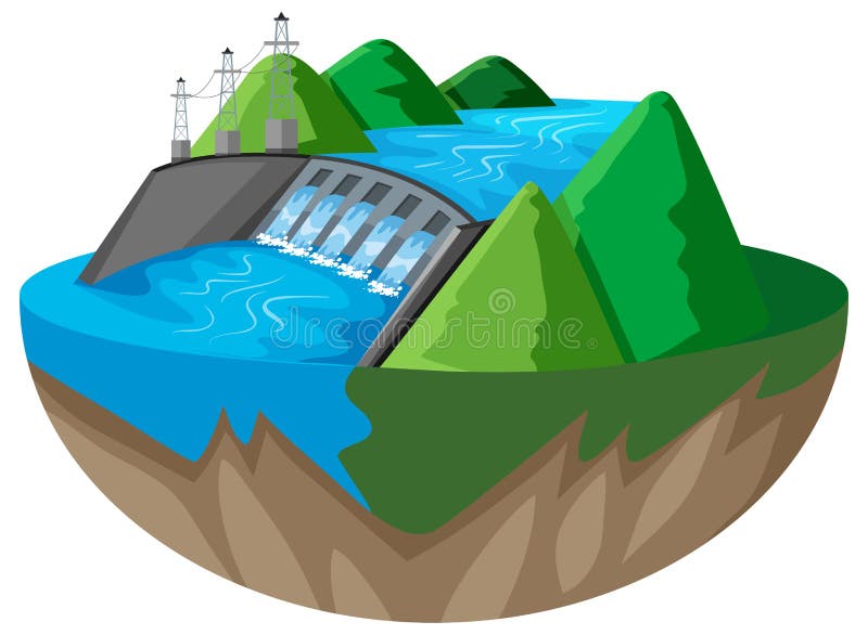 Dam Stock Illustrations – 17,206 Dam Stock Illustrations, Vectors ...