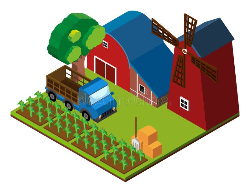 Crops Transportation Stock Illustrations – 207 Crops Transportation ...