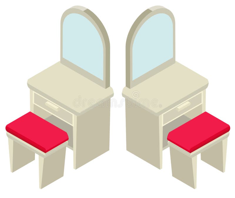 Dressing Table Clip Art Stock Illustrations – 57 Dressing Table Clip ...