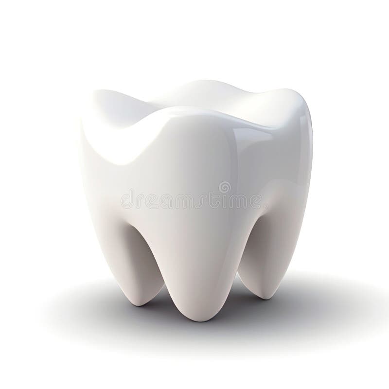 Single Healthy Tooth 3d Render Dental Care Stock Photos - Free ...