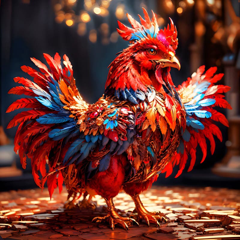 3d Design with Ultra Details, Colorful Generative Art, Digital Graphics ...