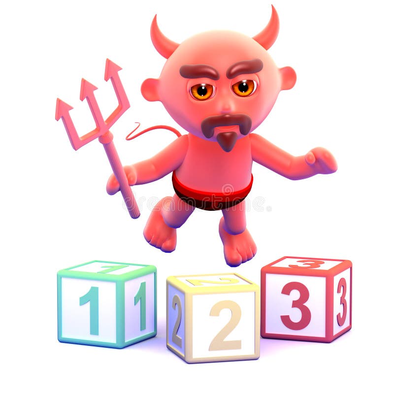 Owl Teaches Math. Children Drawing Stock Illustration - Illustration of ...