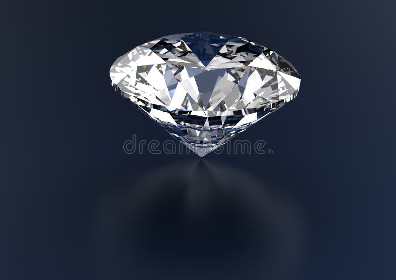 3D Diamonds Render. Jewelry Gemstone Stock Image - Image of facet, gems ...