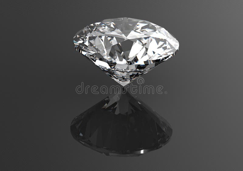 3D Diamonds Render. Jewelry Gemstone Stock Photo - Image of nobility ...