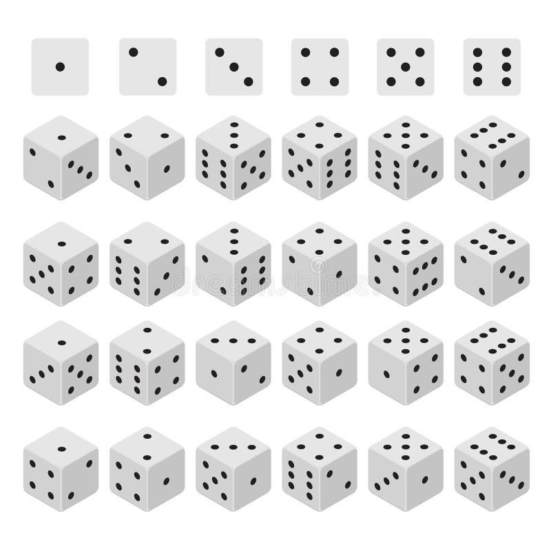 Combination Dice Stock Illustrations – 443 Combination Dice Stock ...