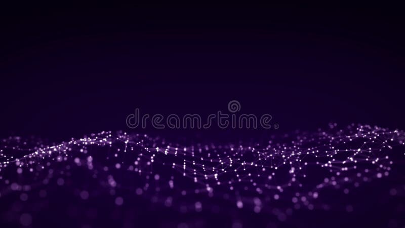 3d Digital Dynamic Wave Flow Digital Structure Cyber Technology