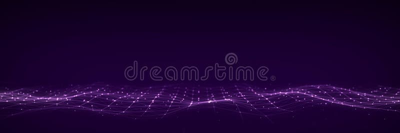 3D Digital Dynamic Wave. Flow Digital Structure. Secure Cybersecurity Data Connection. Cyber ...