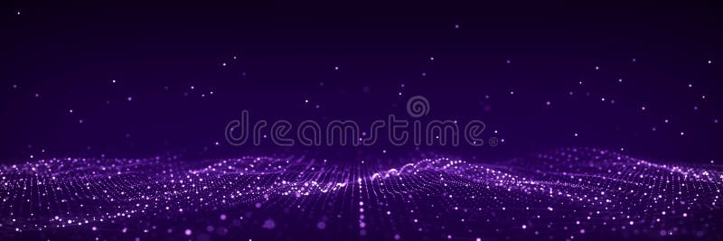 3d Digital Dynamic Wave Flow Digital Structure Secure Cybersecurity Data Connection Cyber