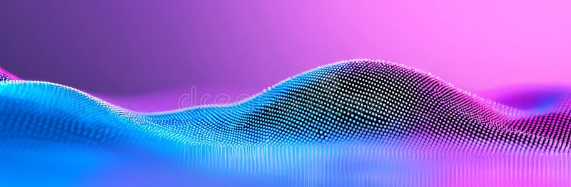 This Is A 3d Digital Dynamic Wave It Has A Flow Digital Structure It Has A Secure