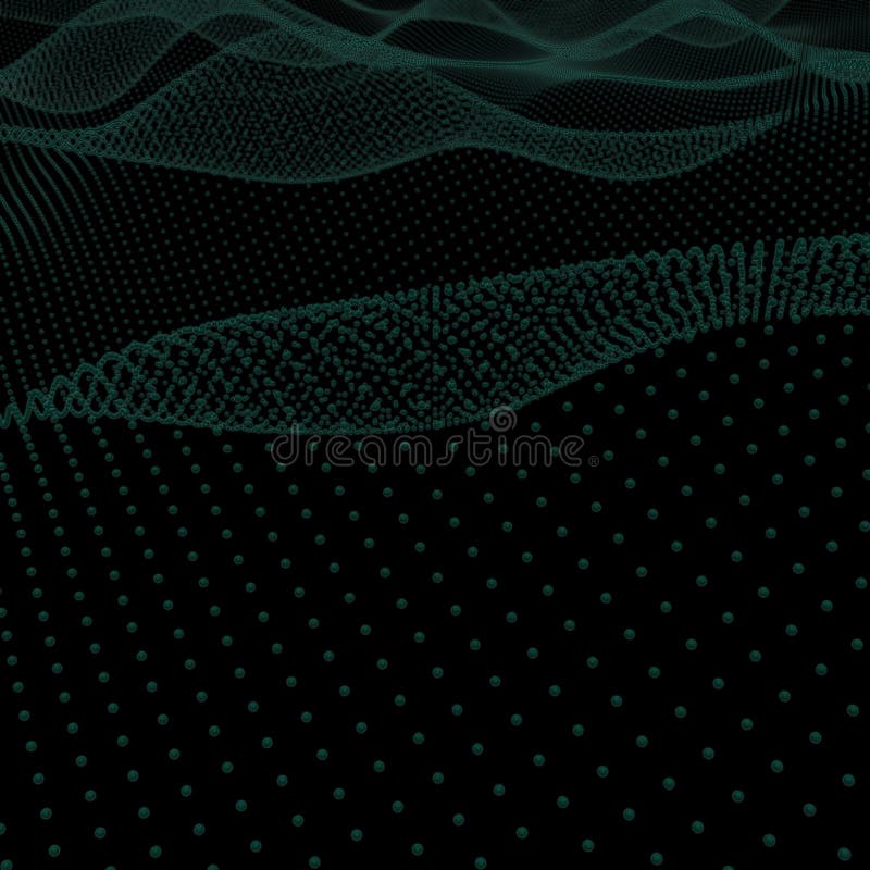 3D digital landscape stock illustration. Illustration of motion - 173584972