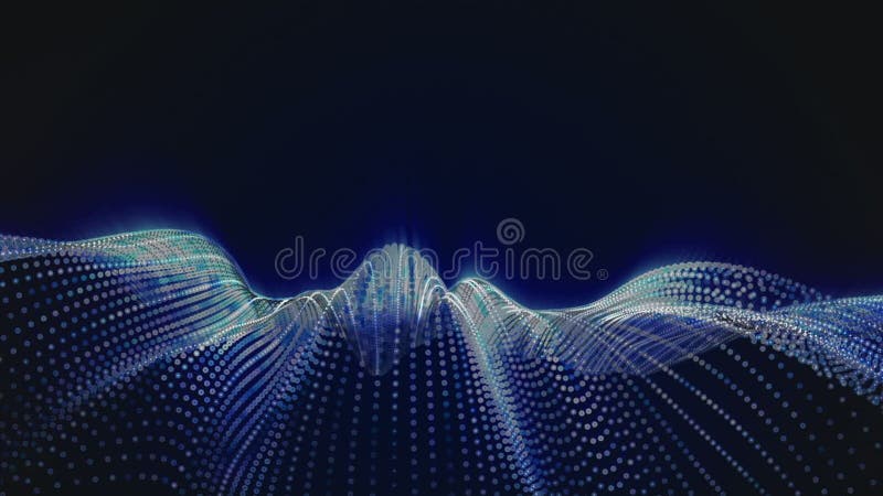 Digital Wave Business Dashboard Stock Footage - Video of modern ...