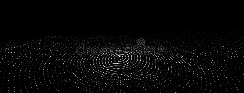 3D Digital Wave. Technology Wave. Flow Digital Structure. Cyber ...