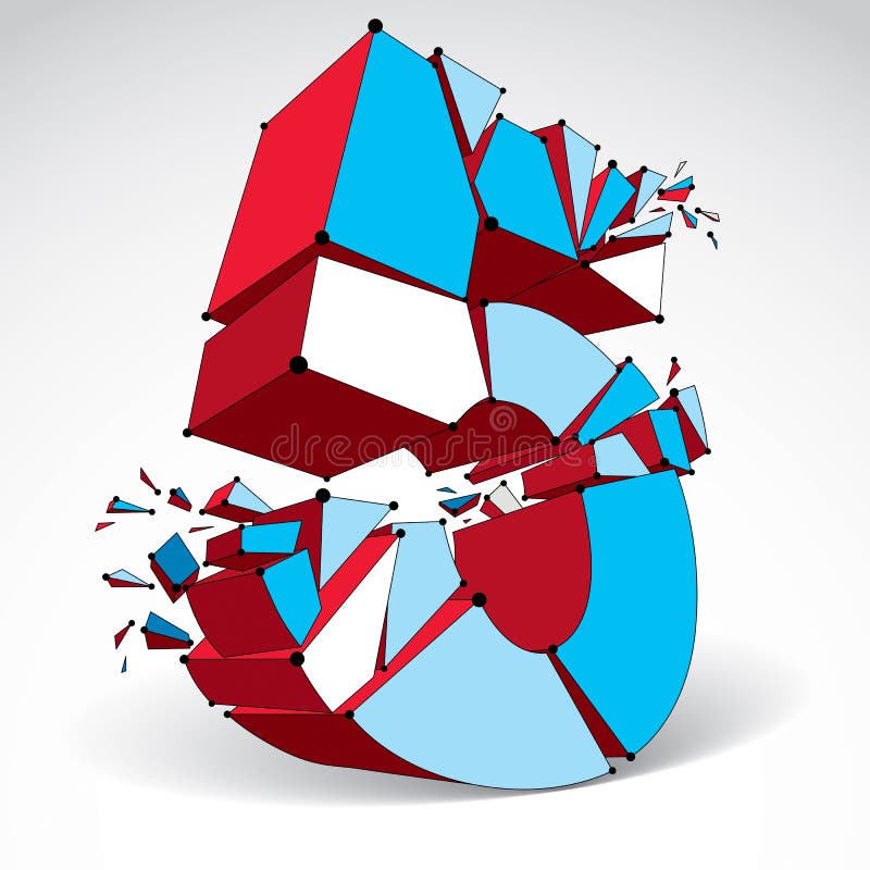 Shattered Digit Stock Illustrations – 63 Shattered Digit Stock ...