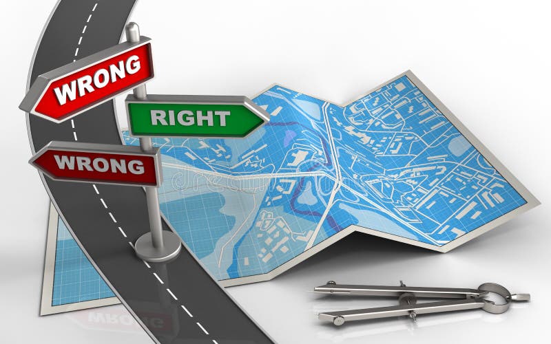 3d direction index stock illustration. Illustration of binary - 99734936