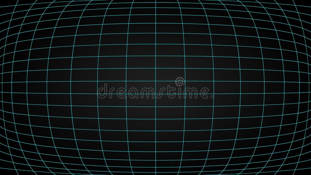 Wireframe Grid Warp Template Design Vector Illustration Background ...