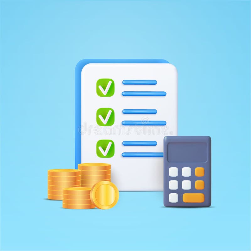 Checklist or checkbox icon stock vector. Illustration of mark - 186722156