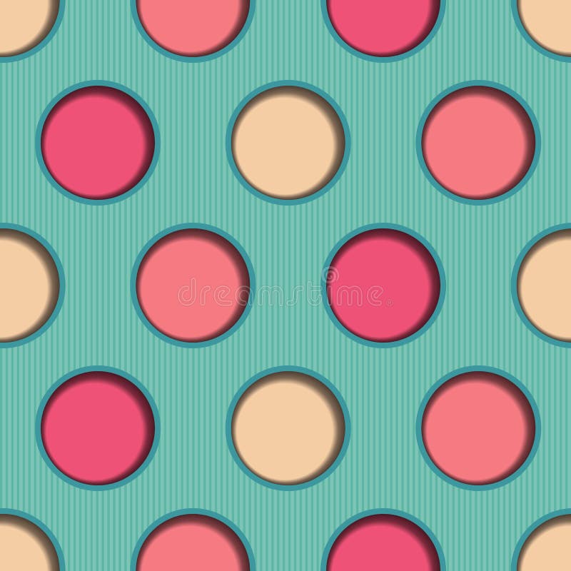 3d Dots Seamless Background Stock Vector - Illustration of layered ...