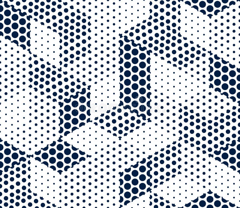 3d cubes seamless pattern. stock vector. Illustration of cube - 19793990