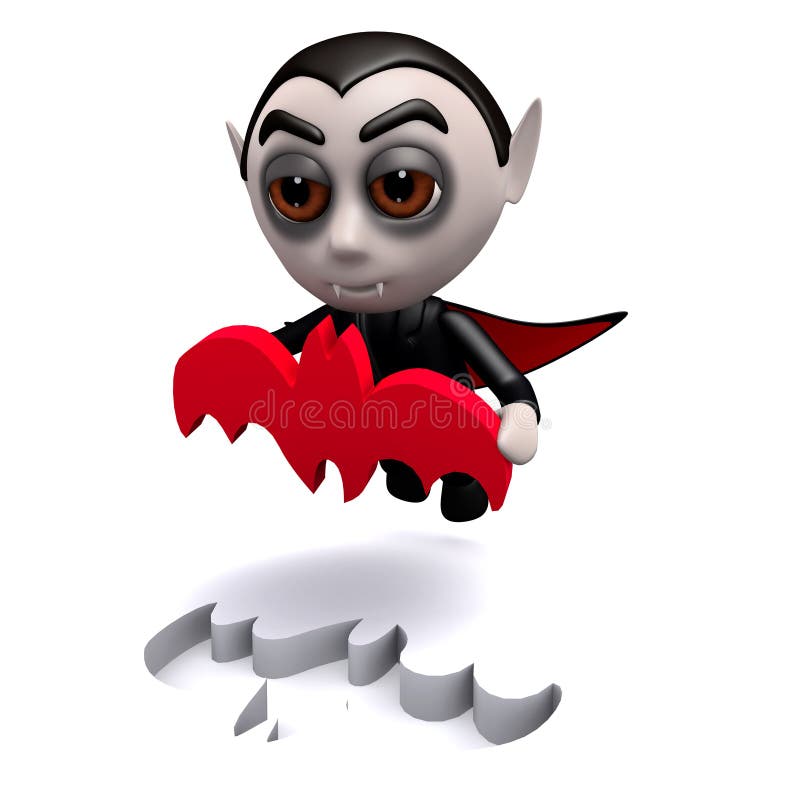 3d Dracula bat puzzle stock illustration. Illustration of halloween ...