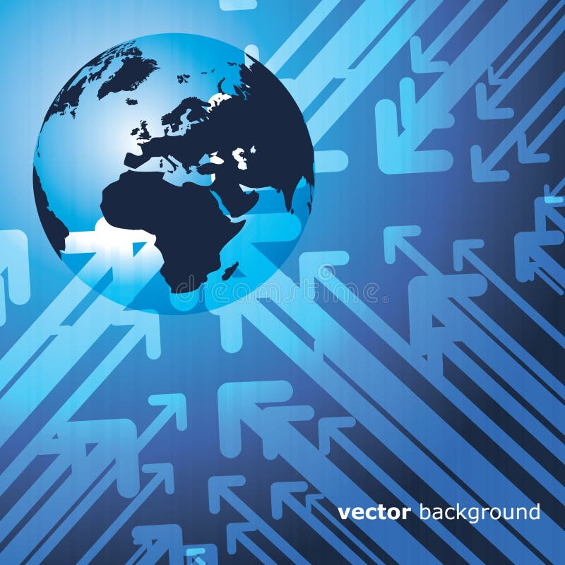 3d Earth Abstract Background Stock Vector - Illustration of drawing ...