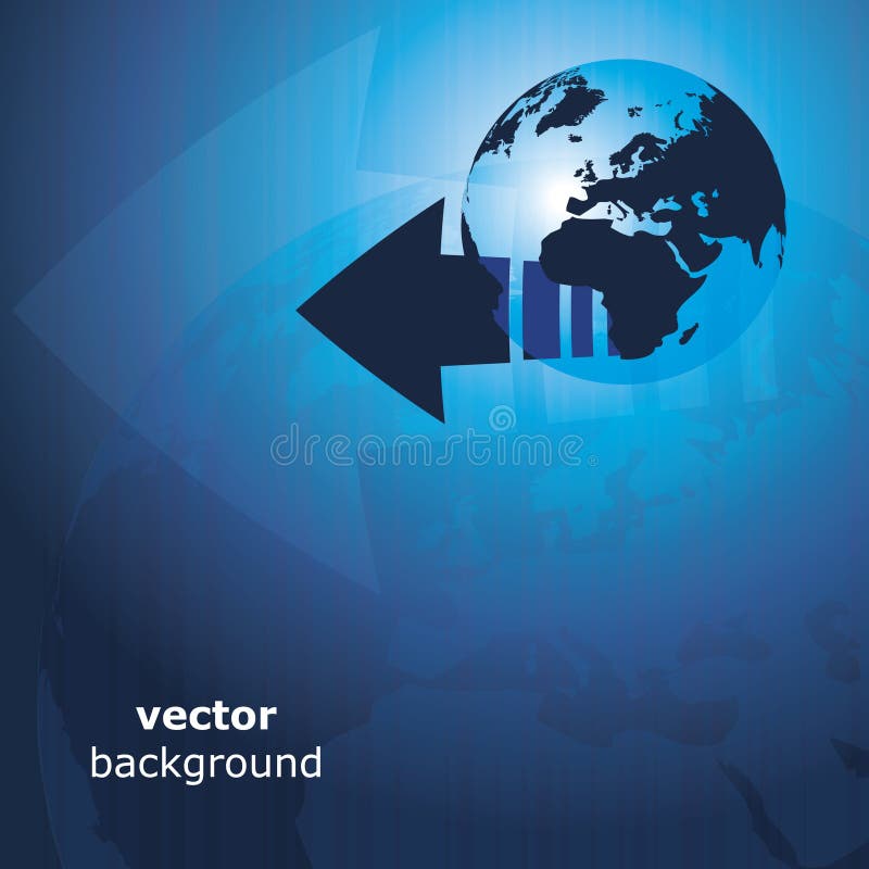 3d Earth Abstract Background - Vector Illustration Stock Vector ...