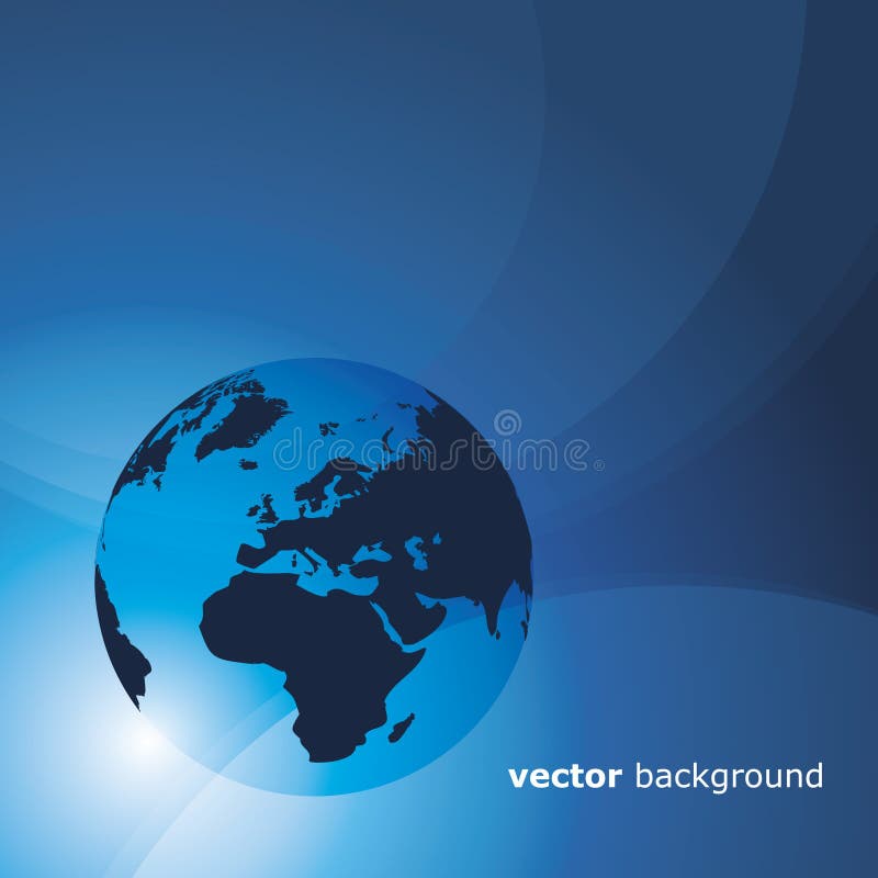 3d Earth Abstract Background - Vector Illustration Stock Vector ...