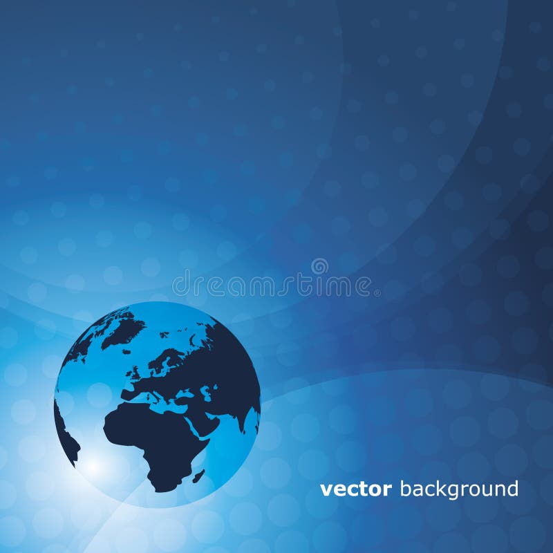 3d Earth Abstract Background - Vector Illustration Stock Vector ...