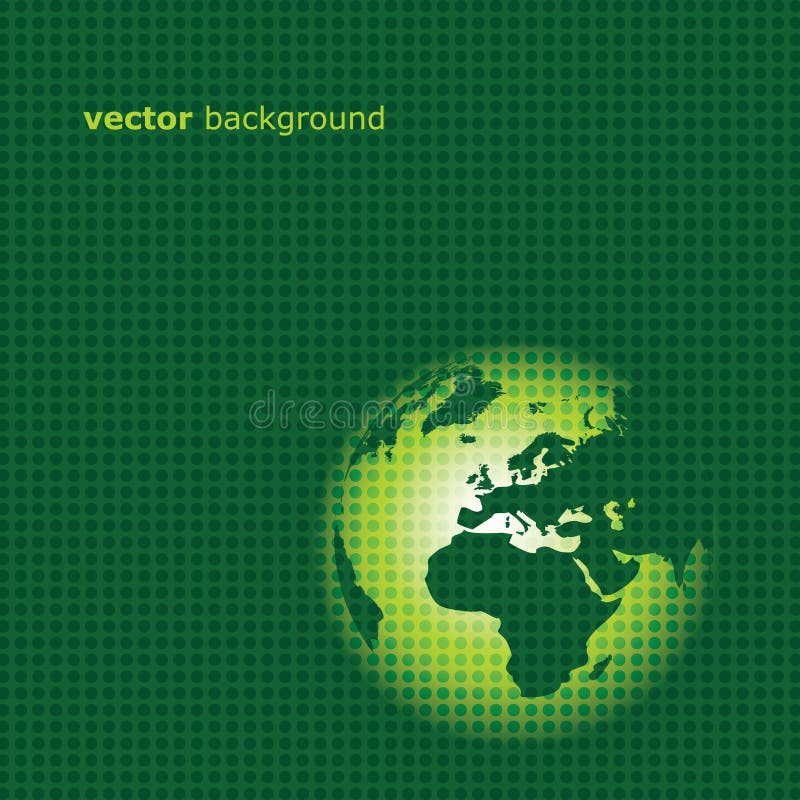 3d Earth Abstract Background - Vector Illustration Stock Vector ...