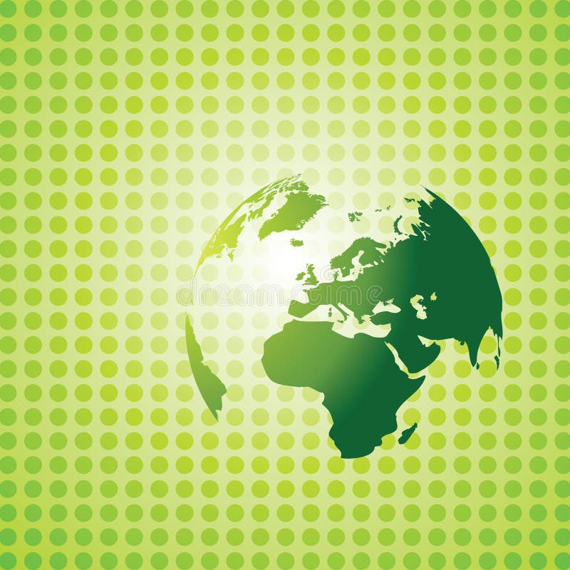 3d Earth Abstract Background - Vector Illustration Stock Vector ...