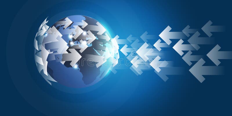 3D Earth Globe Design Layout, Applicable for Globalisation, Global ...